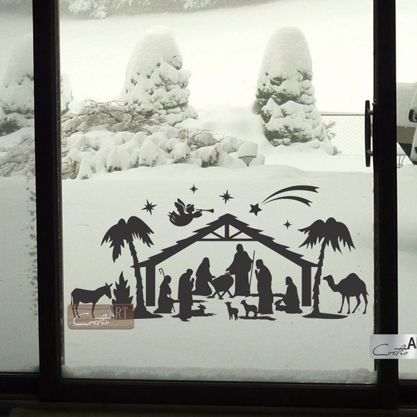 Nativity Decal - Etsy UK