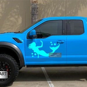 Mermaid Siren Nymph Sticker Car Van Stickers Truck Camper Caravan ...