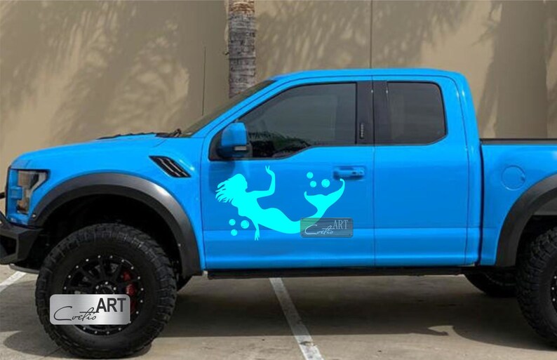 Mermaid Siren Nymph Sticker Car Van Stickers Truck Camper - Etsy