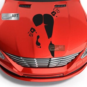 Lady Sexy Ass Butt Imprint Funny Sticker Car Van Stickers - Etsy