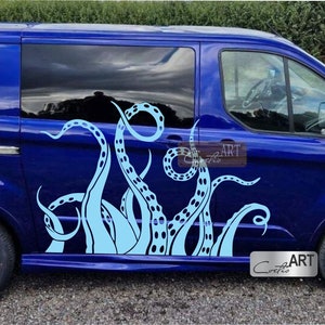 Auto Set X2 Octopus Tentacles Sticker Car Van Stickers Truck Camper ...