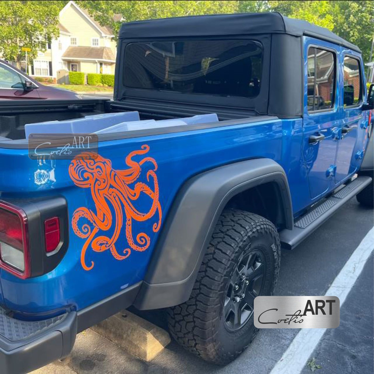 Octopus With Bubbles Sticker Car Van Stickers Truck Camper - Etsy