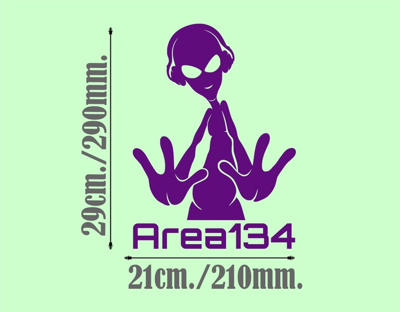 Alien Area Custom Personalized Number Wheelie Bin Stickers | Etsy