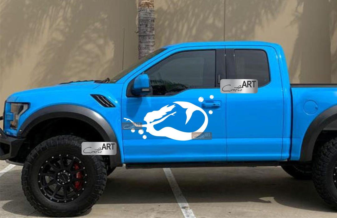 Auto Mermaid Siren Nymph Sticker Car Van Truck Camper Caravan Boat ...