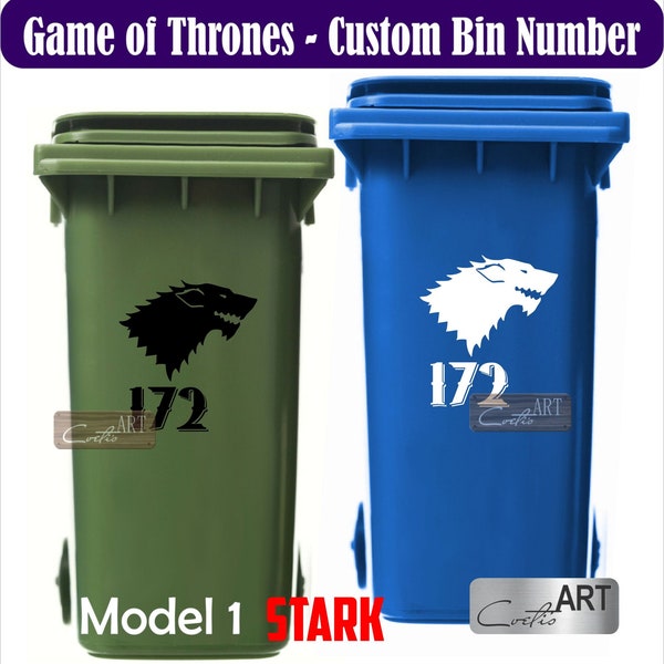 House Stark Decal - Etsy