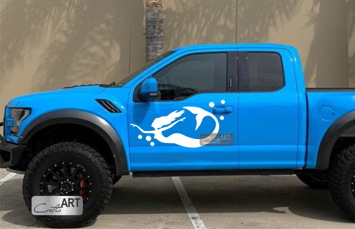 Mermaid Siren Nymph Sticker Car Van Stickers Truck Camper | Etsy