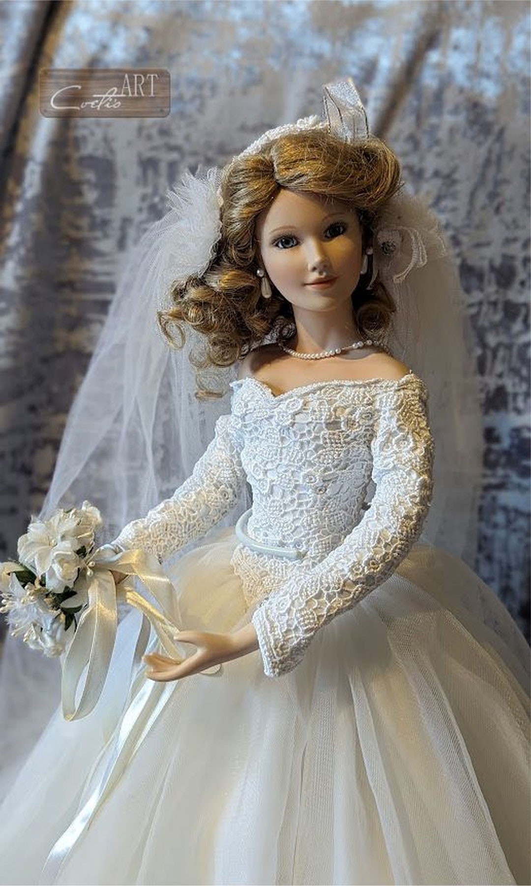 Vintage Spring Promise Bride Doll by Sandra Bilotto Ashton Drake Wedding Doll Bride - Etsy