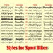 X2 Personalized Motorcycle Name Decal: Custom Vinyl Stickers, 52 Fonts ...
