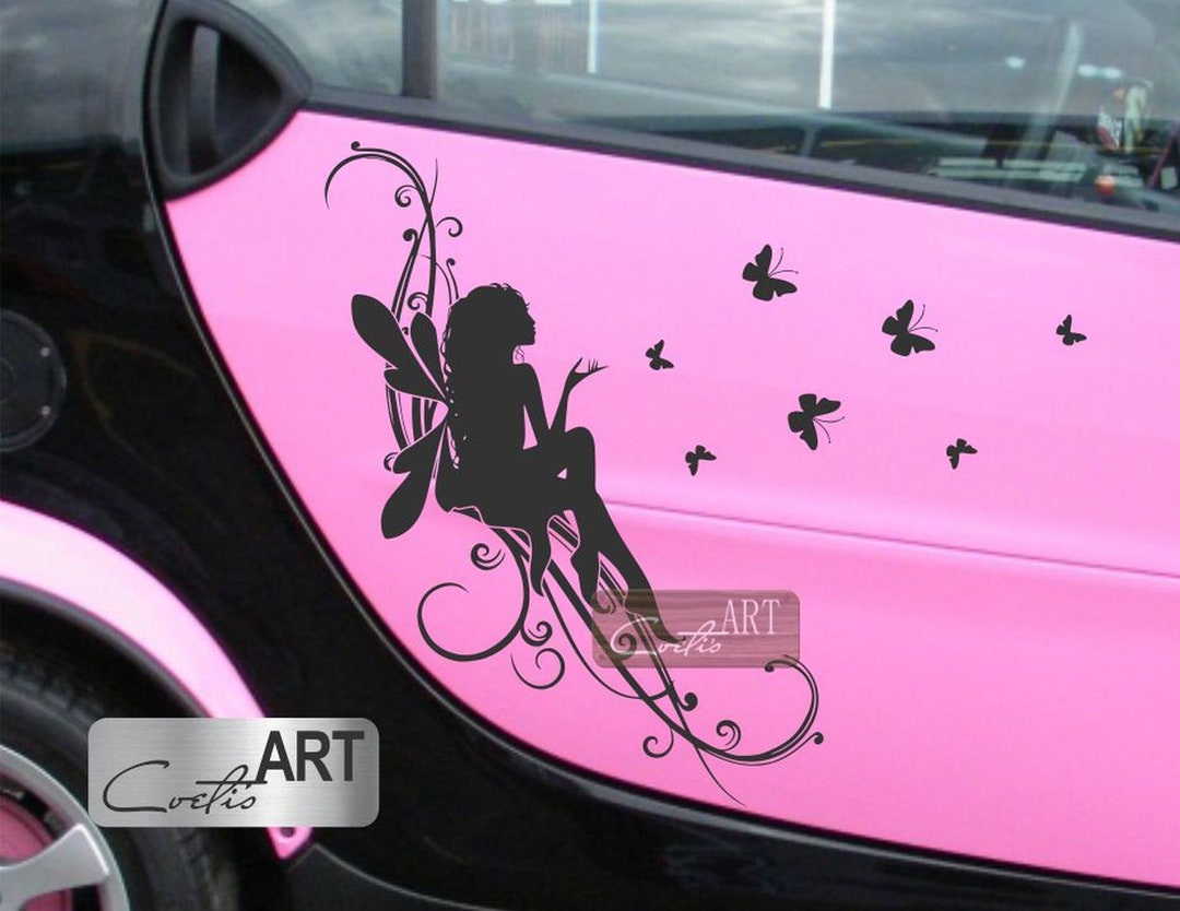 X2 Large Fairies Fairy Butterflies Elf Car Sticker Van Camper - Etsy