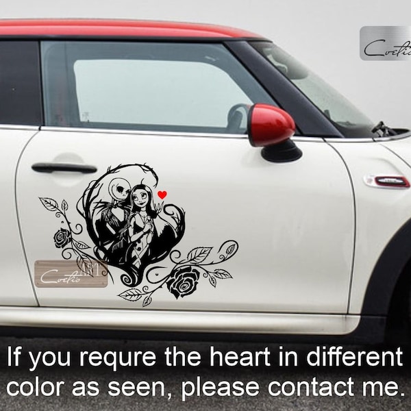 Car Decals Jack Skellington - Etsy
