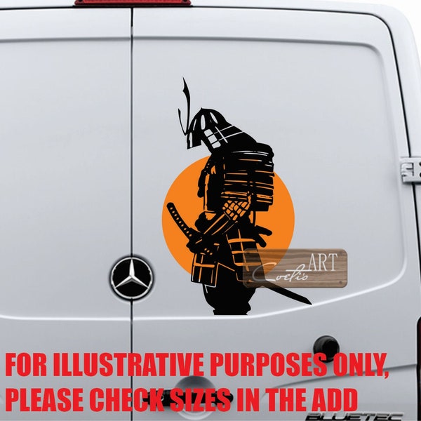 Samurai Car Stickers - Etsy