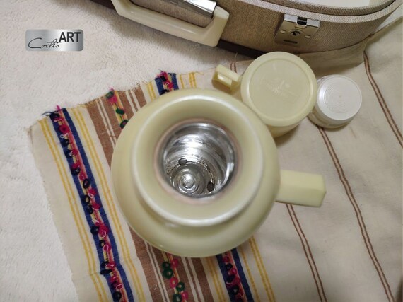 1950s/1960s Brexton picnic set for two, Suitcase, Old… - Gem