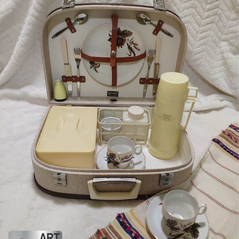 Vintage Picnic Set - Etsy UK