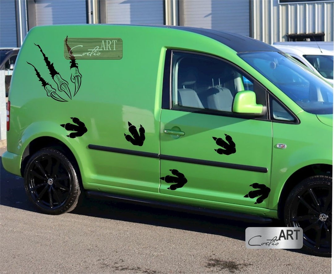 Jurassic World Dinosaur Car Decal Sticker: Auto for Van, Jeep, Camper ...