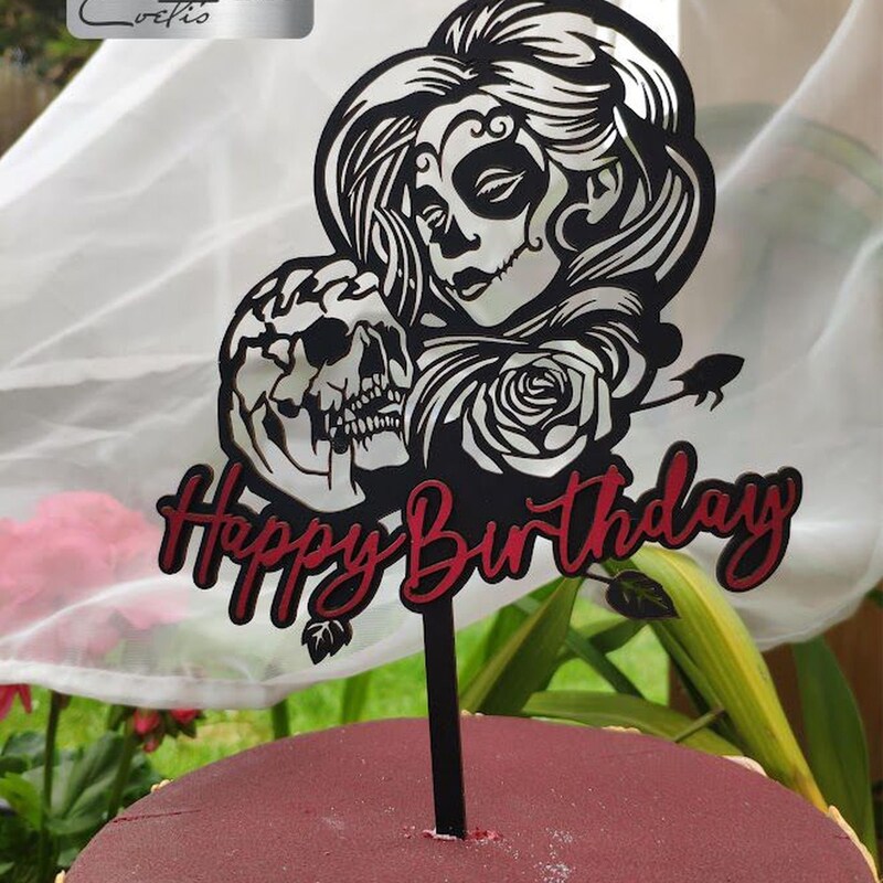 Cake Topper Lady - Etsy