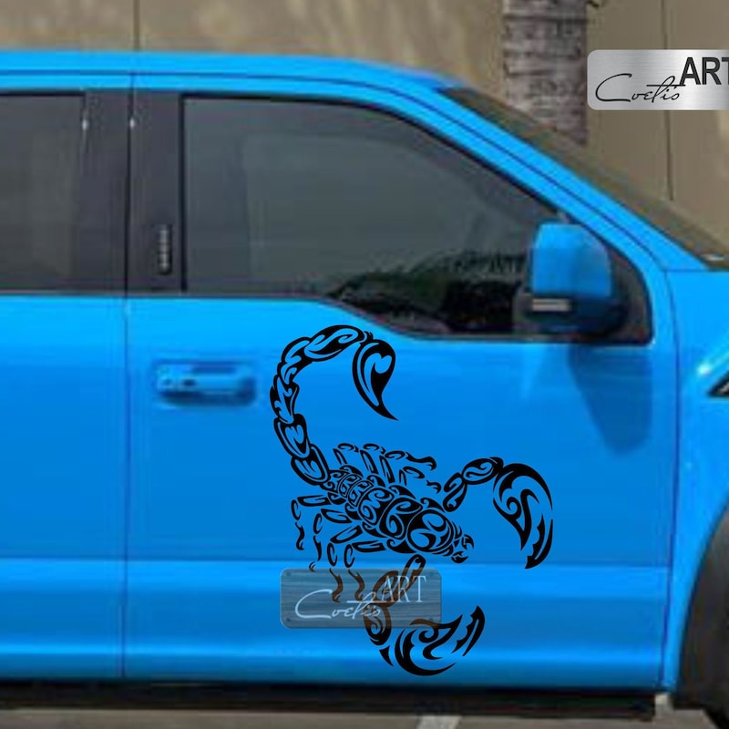 Scorpion Car Decal - Etsy