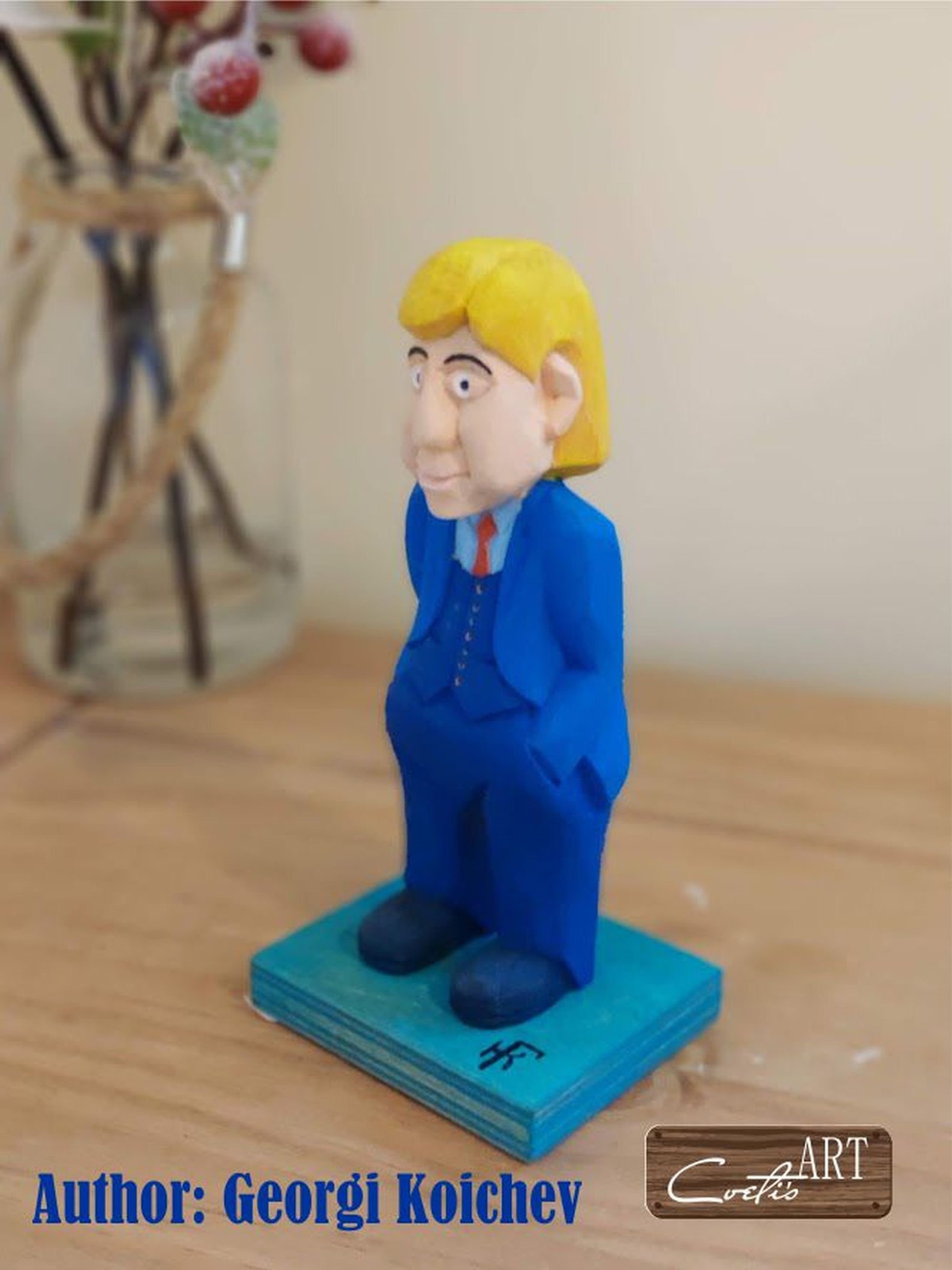 Hand Carved Wood Donald Trump President Donald Trump Wooden - Etsy