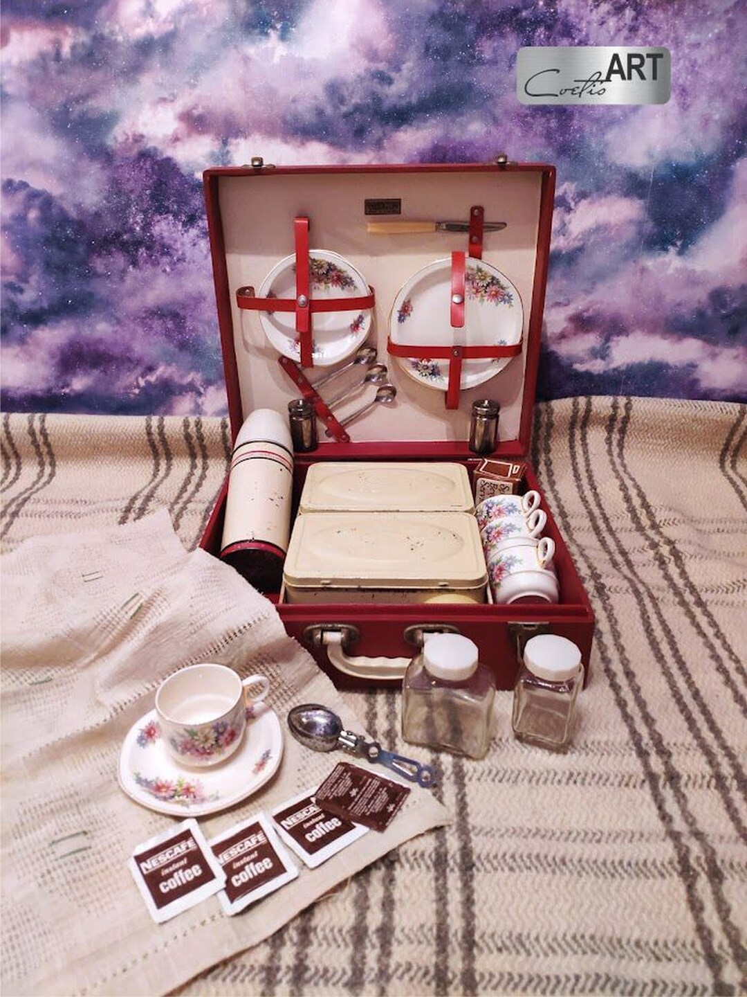 Rare Vintage Brexton Picnic Set 1950s Retro Camping, RV Campervan ...