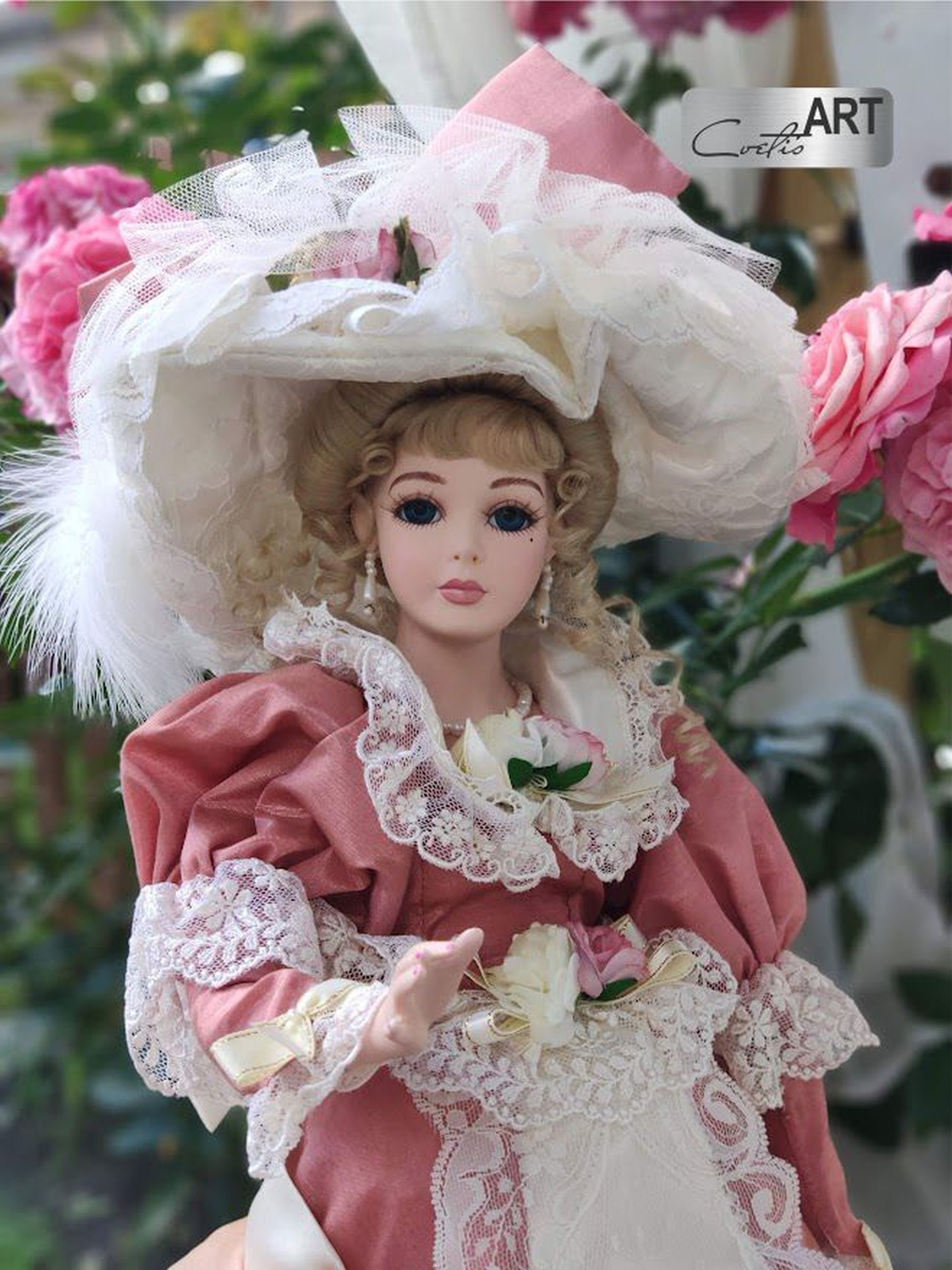 Victorian Porcelain Doll