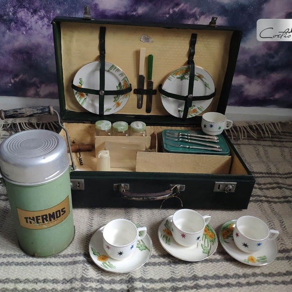 Vintage Picnic Set - Etsy UK