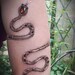 Snake Upper Arm Cuff Spiral Band With Crystal Upper Arm - Etsy