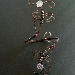 Moth Ankle Bracelet for Women Boho, Wire Wrapped Butterfly Anklet ...