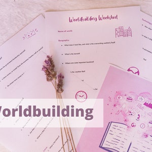 Worldbuilding Worksheet for Fiction Writers - Etsy