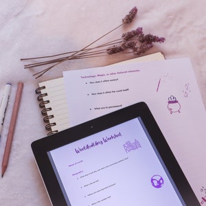 Worldbuilding Worksheet for Fiction Writers - Etsy