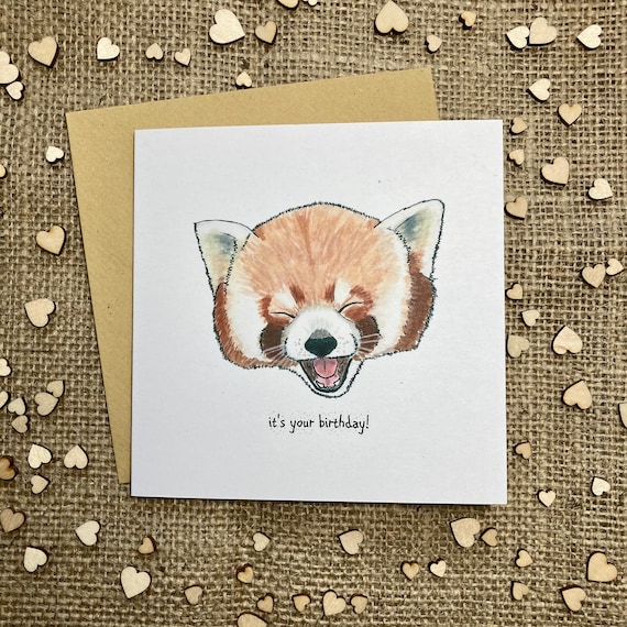 Happy Birthday Red Panda