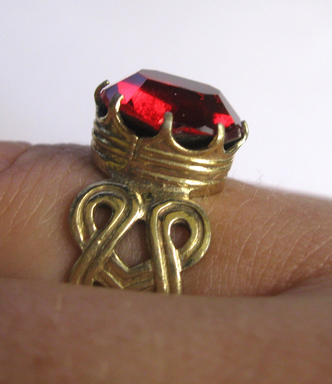 Amazing Vintage Ring Silver 875 USSR Antique - Etsy