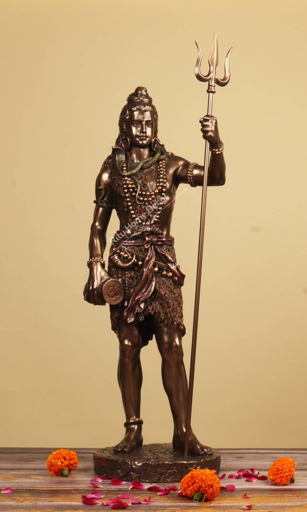 Lord Shiva Standing 26" Statue - Mahadev Sclupture - Hindu Religious ...