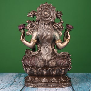 Maa Lakshmi Statue - Goddess of Wealth - Prosperity - Mother Laxmi Idol ...
