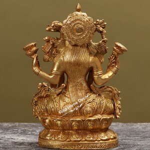 Maa Lakshmi Statue - Goddess of Wealth - Prosperity - Mother Laxmi Idol ...