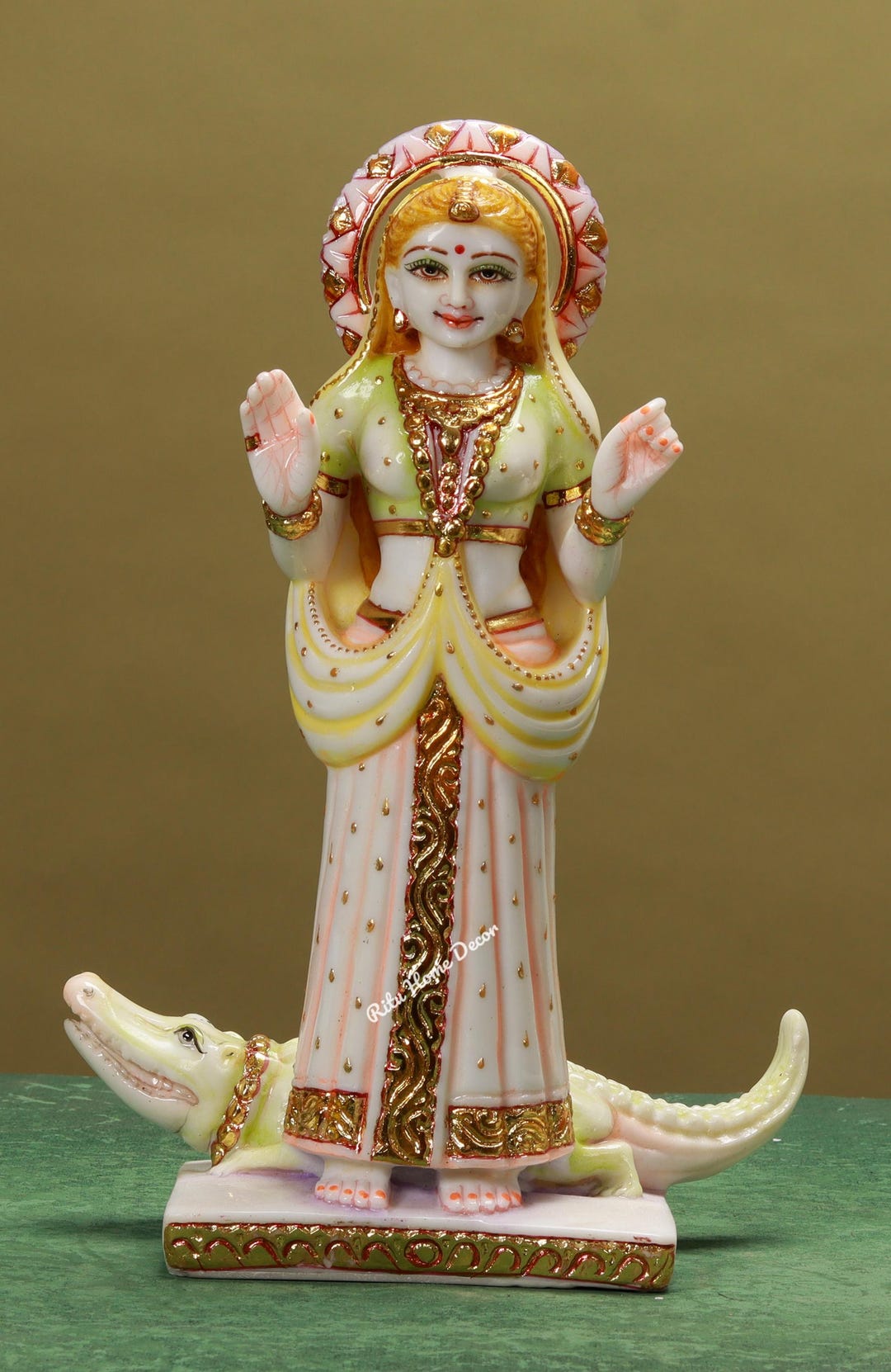 Maa Khodiyar Statue - 12" Mata Khodiyar Idol - Gujrati Folk Goddess ...