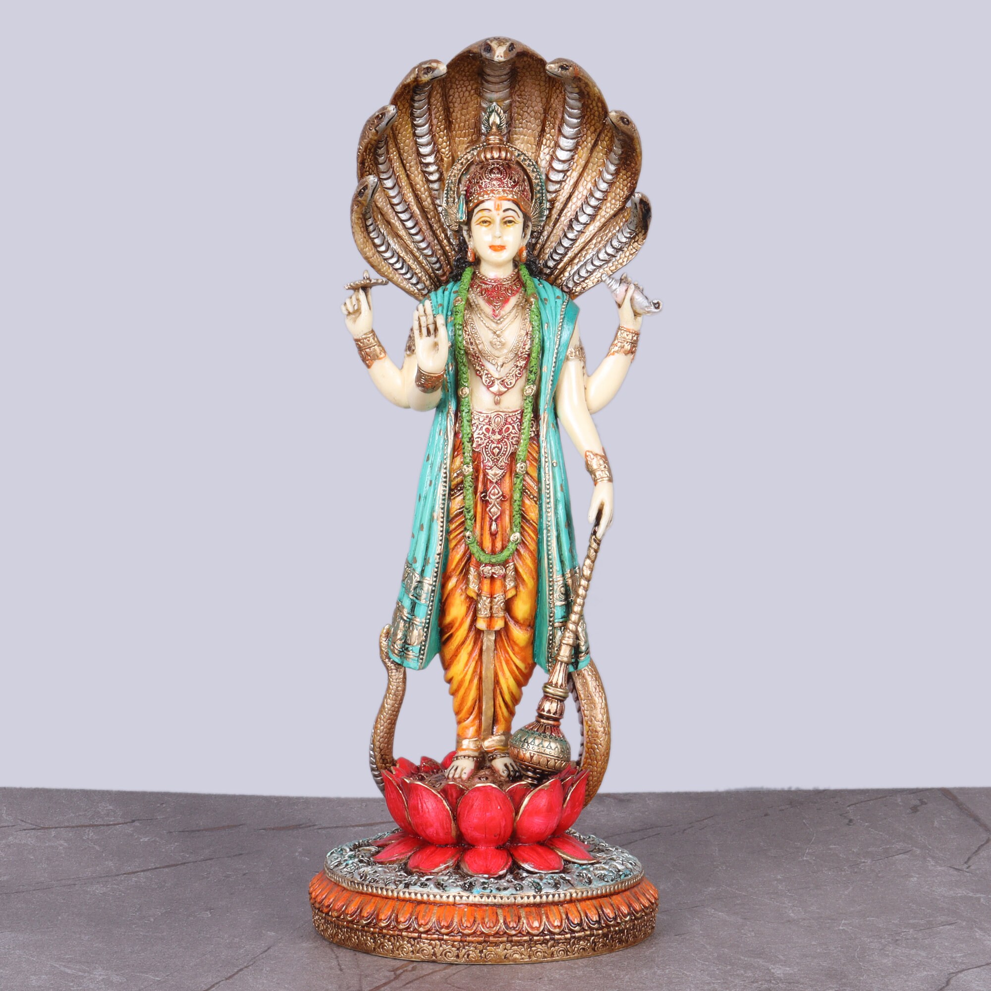 Bhagwan Vishnu Statue Lord Vishnu Idol God of Protection - Etsy Canada