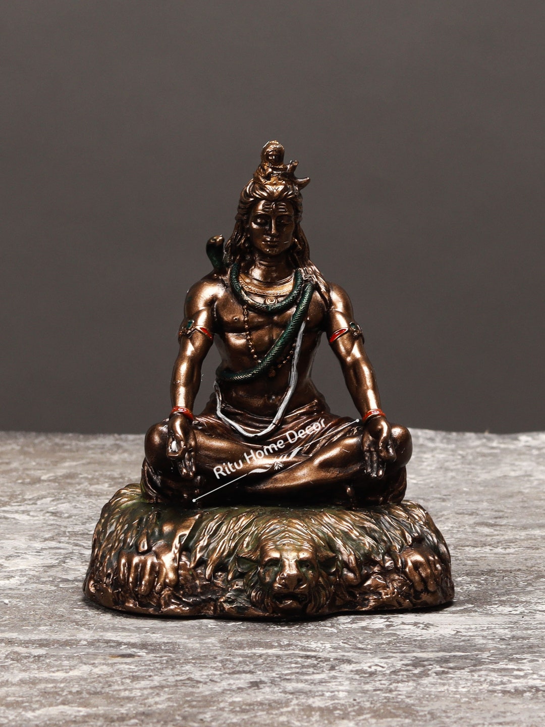 Lord Shiva Statue - God Mahadev Meditation Idol - Bhagwan Shankar ...