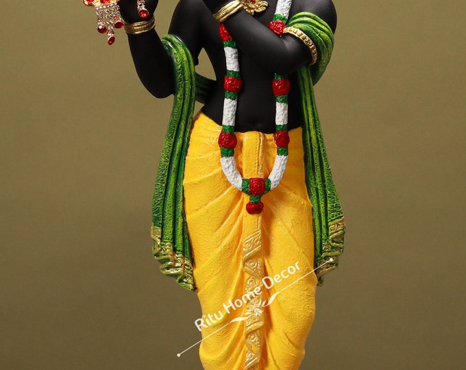 Lord Krishna 15" Statue - Giridhar - Gopal - Madhav - Keshav - Shayam ...
