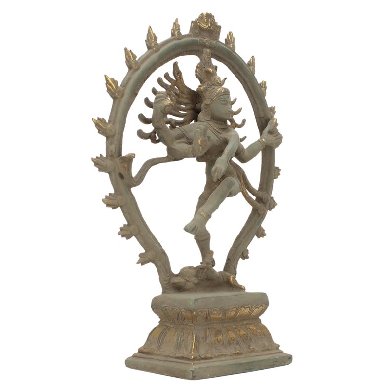 Brass Nataraj Statue Dancing Shiva Nataraj Idol Antique - Etsy