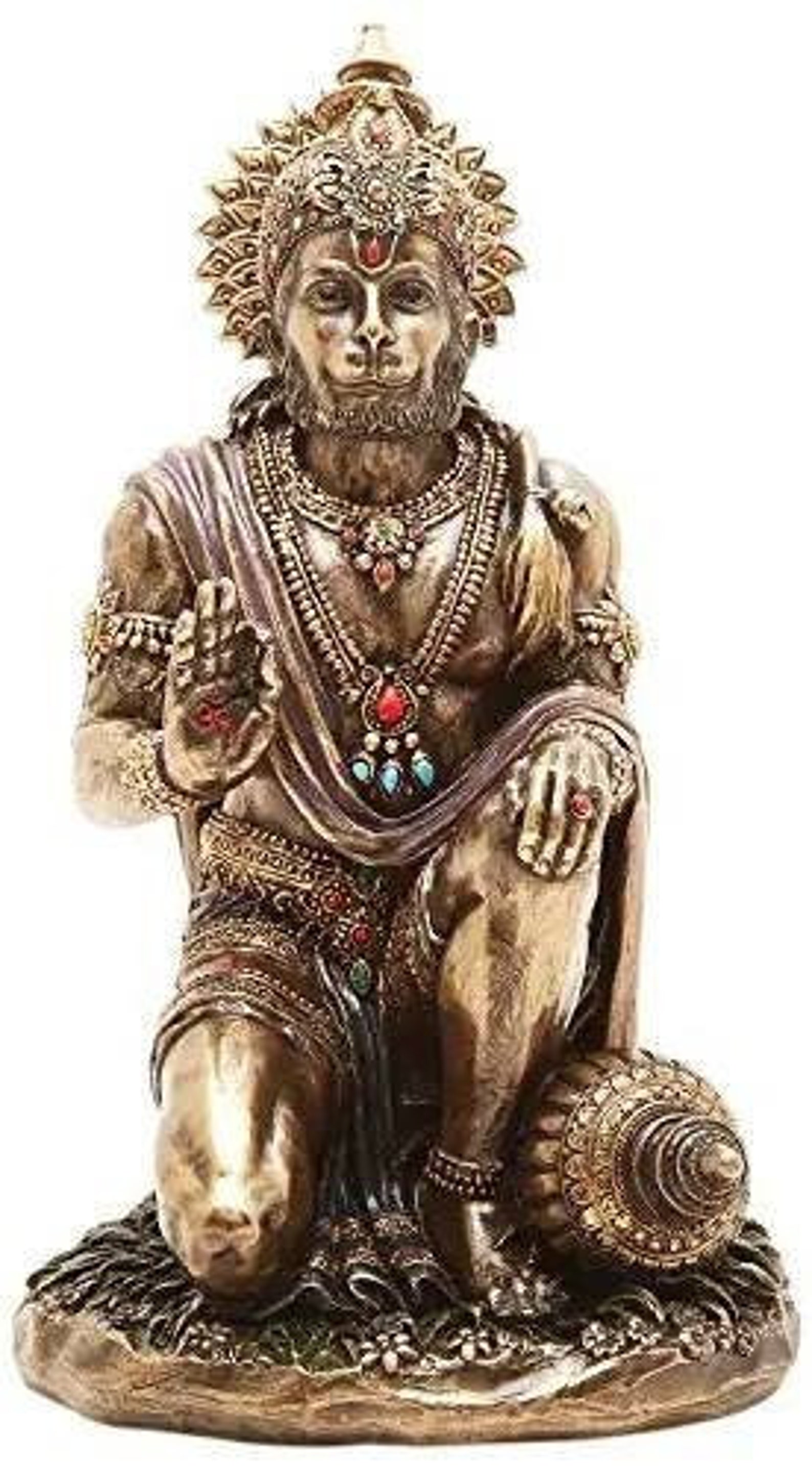 Polyresin Hanuman Statue - God of Strength, Rambhakta Idol - Etsy