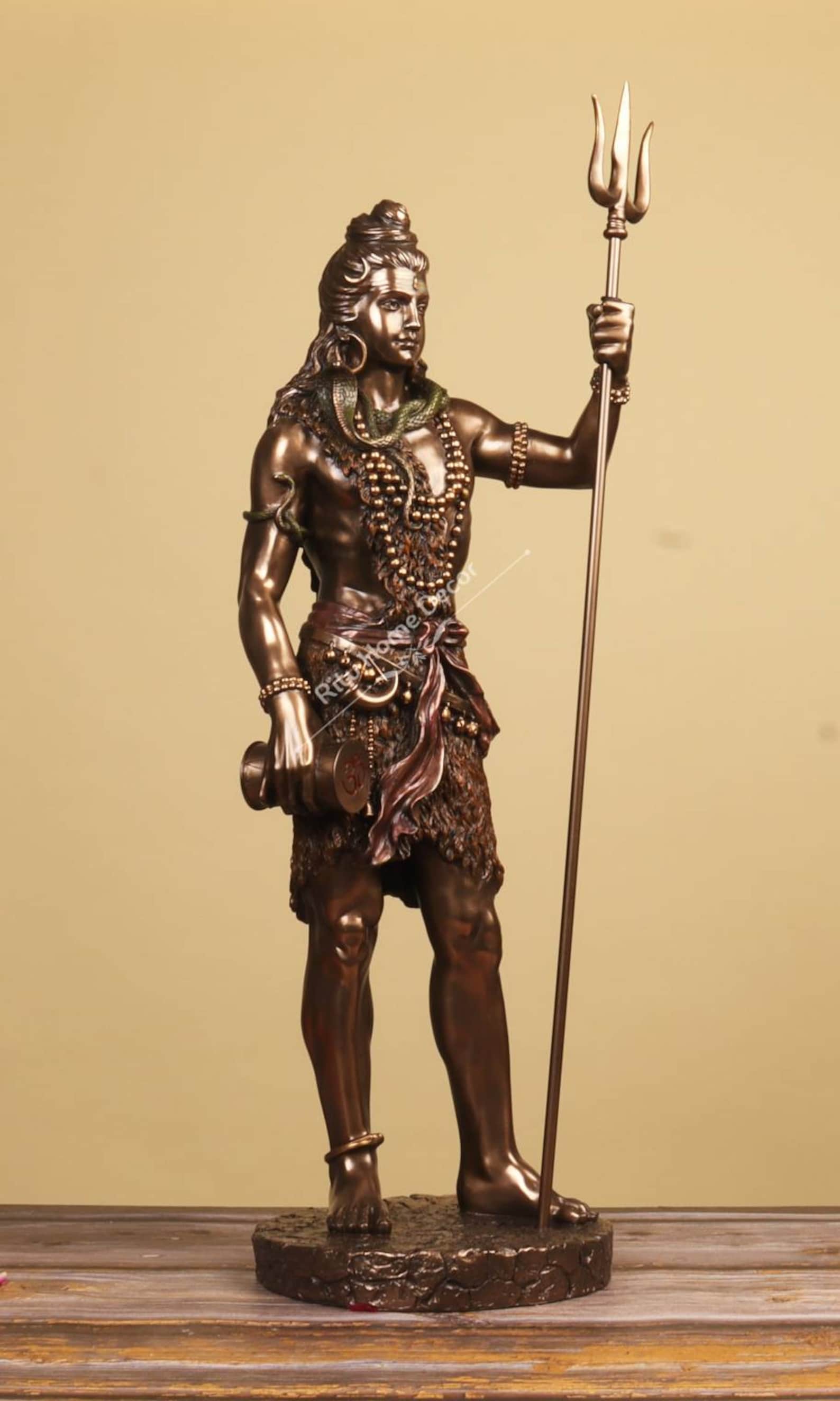 Lord Shiva Standing 26 Statue Mahadev Sclupture - Etsy