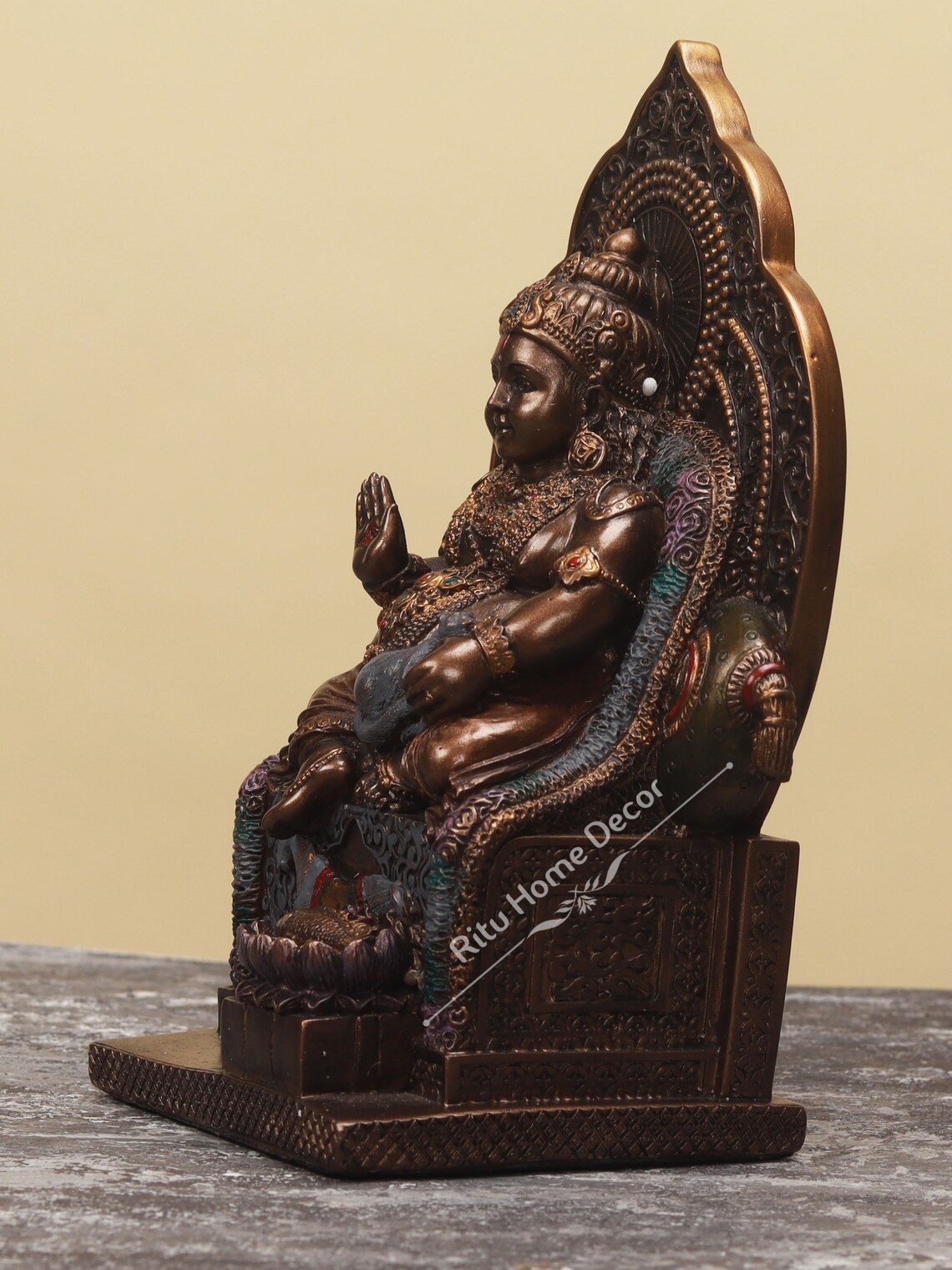 Lord Kuber Statue - Kuvera Statue - Lord of Wealth - Money God - Kuber ...