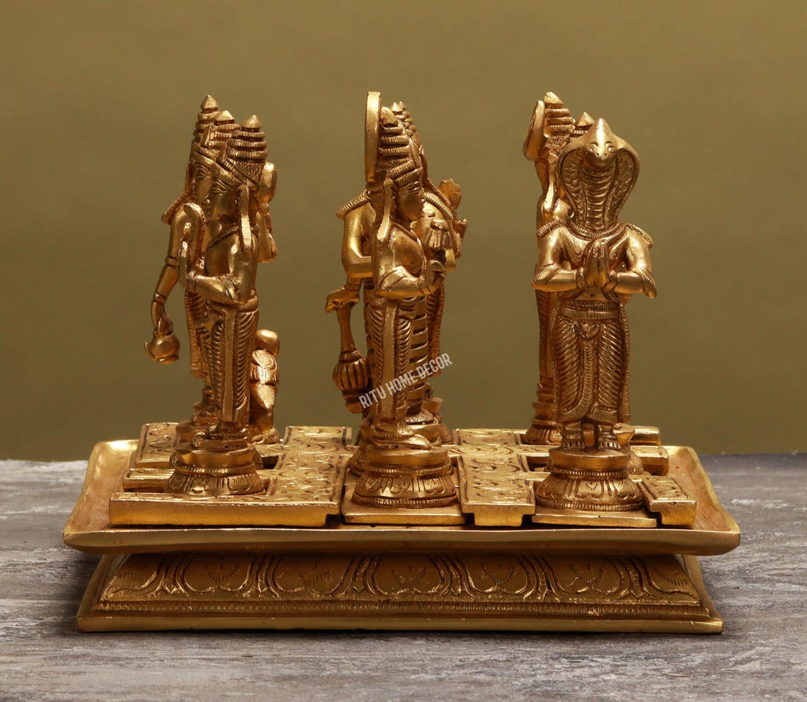 Brass Navgrah Idol Set, 9 Nav Grah Brass Sculpture, Navagrah Sculpture ...