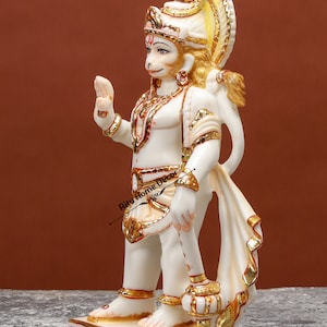 God Bajrang Bali Statue - Hanuman Ji Idol - Ram Bhakt Hanuman Statue ...