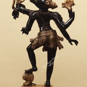 Brass God Varah Goddess Laxmi Statue - Vishnu Incarnation Idol - Varah ...