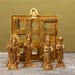 Brass Navgrah Idol Set, 9 Nav Grah Brass Sculpture, Navagrah Sculpture ...