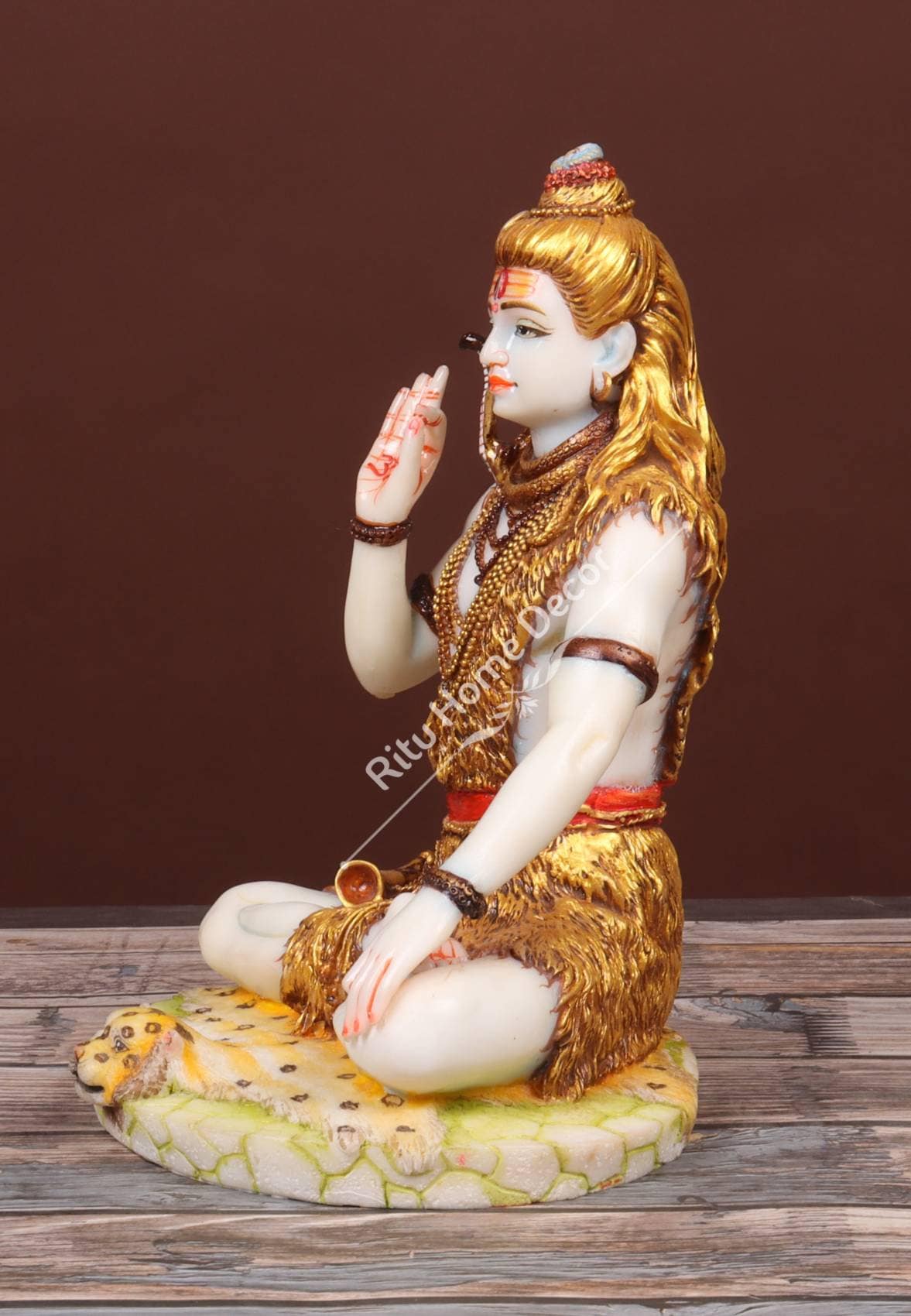 Lord Shiva 10" Statue - God Mahadev Idol - Shiv Shankar Figurine ...