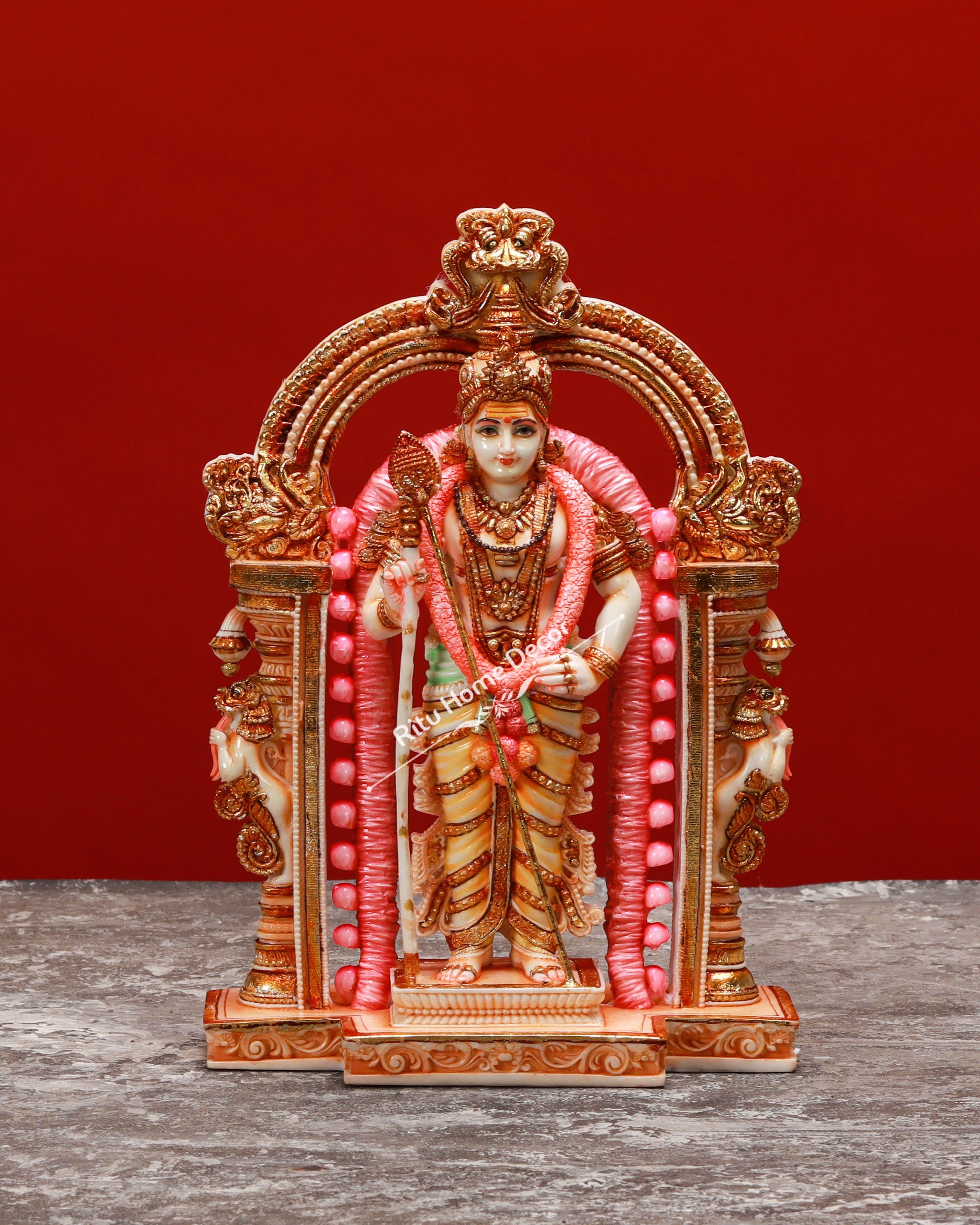 Lord Kartikeya - Kumaraswamy Idol - Lord Murugan Karthikeya ...