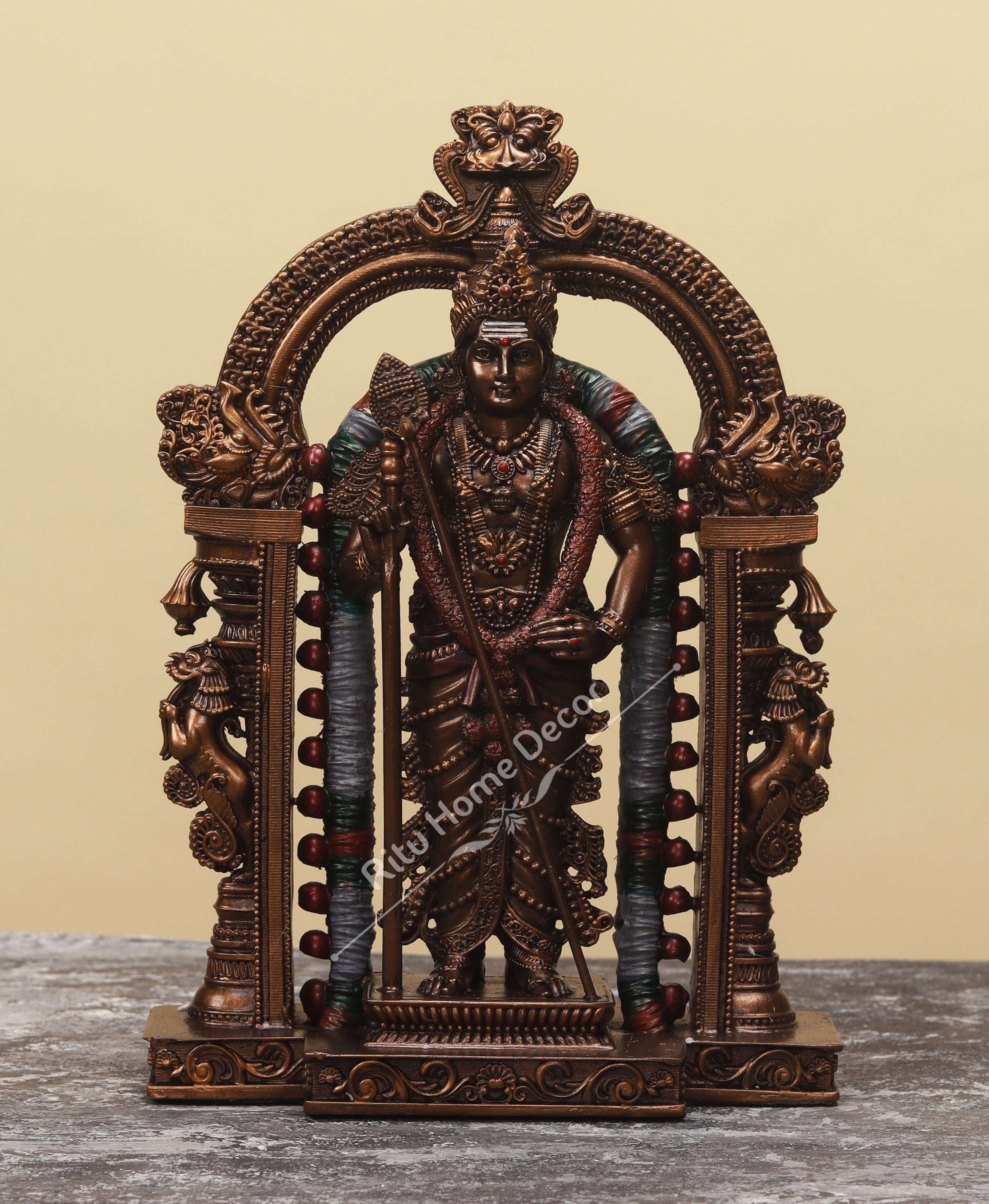 Lord Kartikeya - Kumaraswamy Idol - Lord Murugan Karthikeya ...