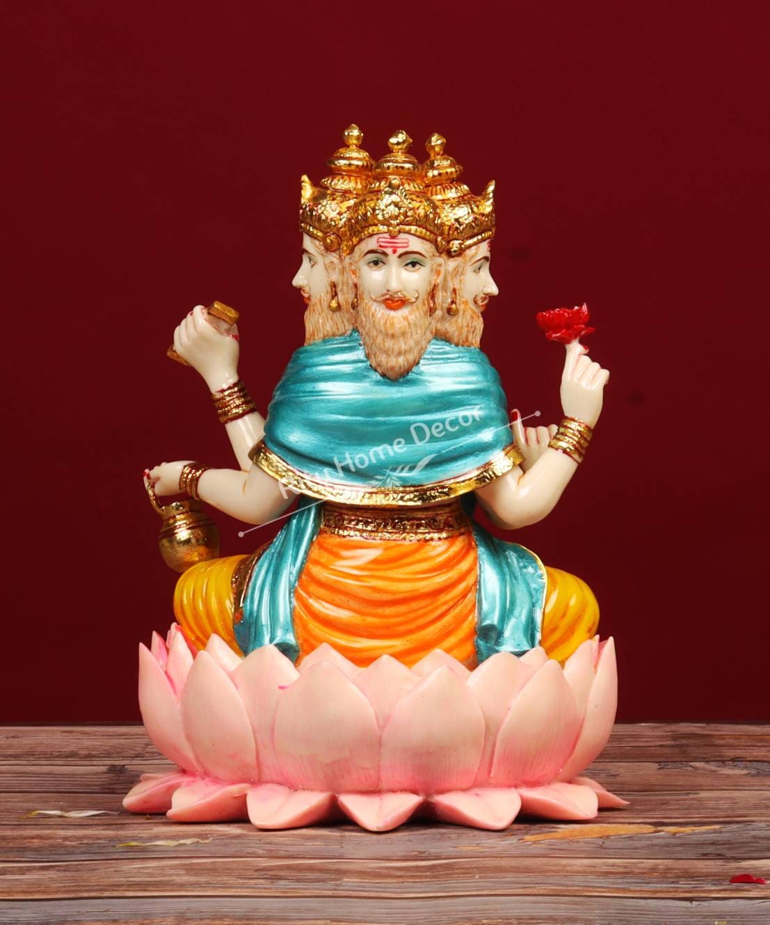 Lord Brahma Statue - Creator of Universe - Brahmdev Idol - Vedas ...