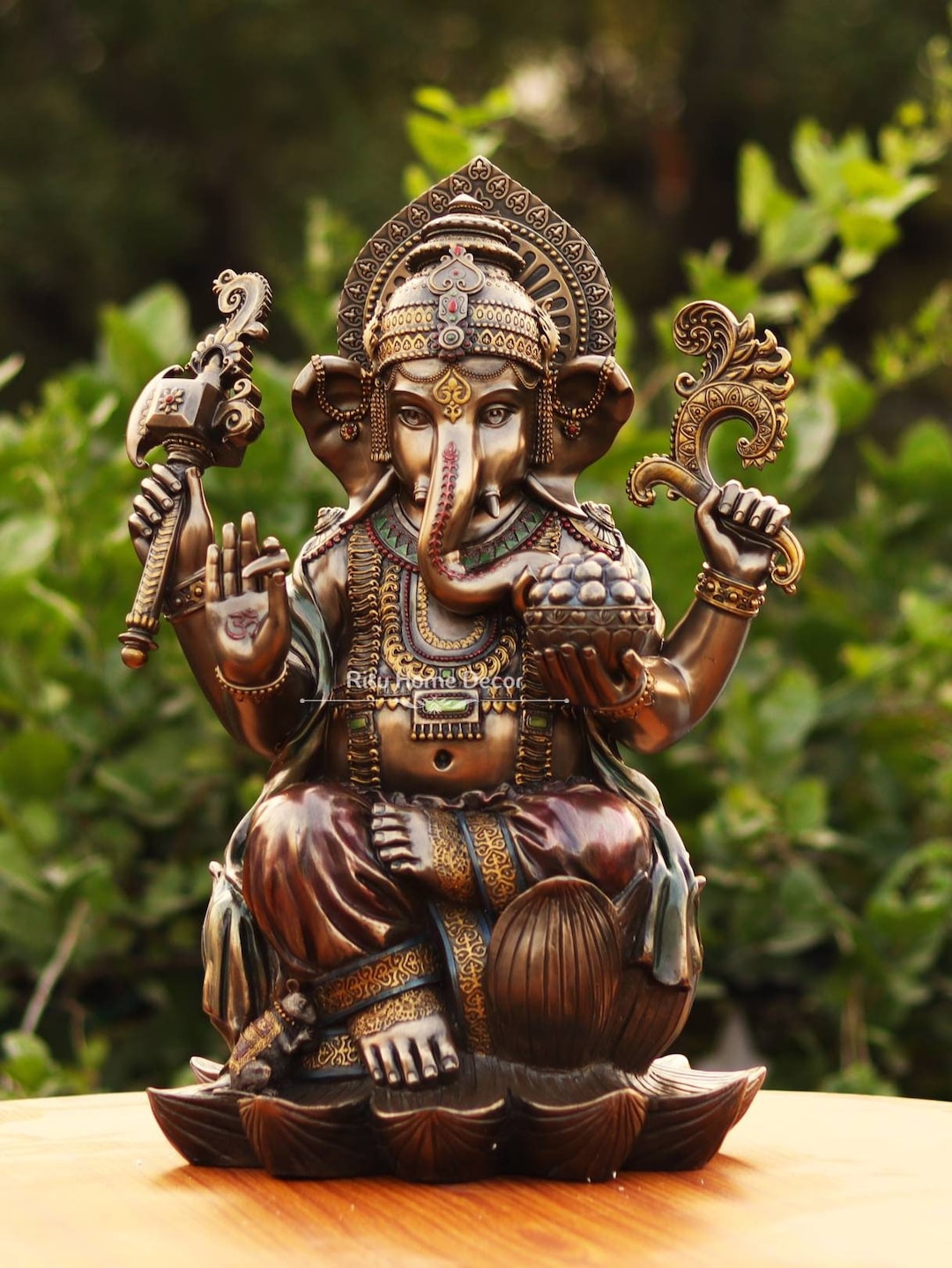 Lord Ganesha Statue for Temple - Ganesh Figurine for Worship - Big ...